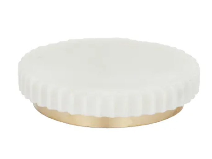 Mara Marble Soap Dish | Marley and Hills Interiors